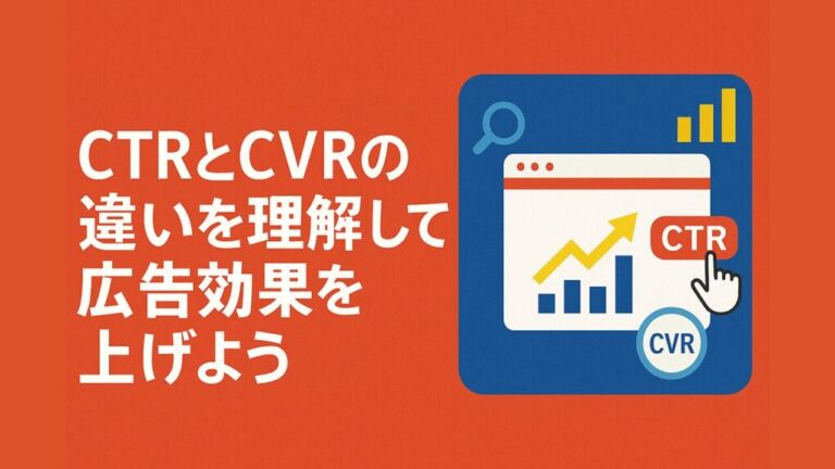CTRとCVRの違いを理解して広告効果を上げよう - 大阪市のホームページ制作会社 - 都島区・京橋のWeb制作ならREPRESENT